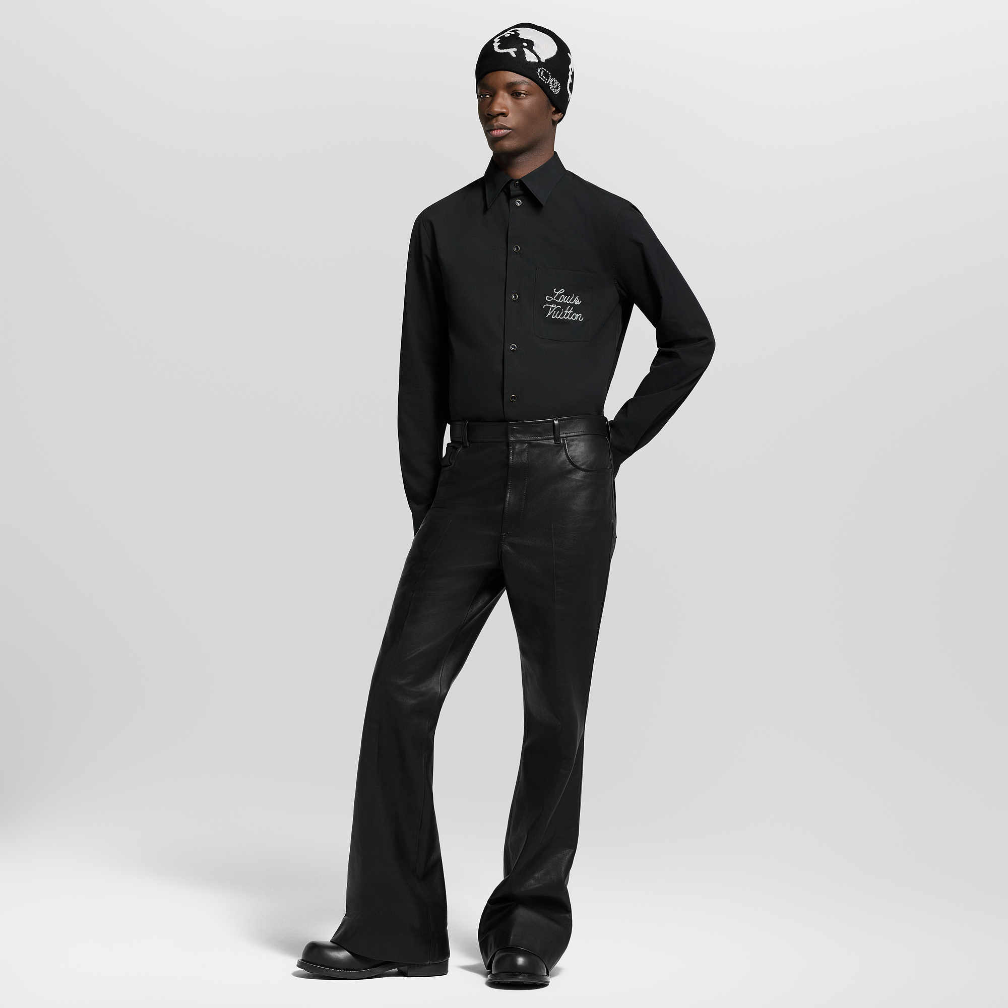 刺绣长袖衬衫 - LV | 路易威登LOUIS VUITTON官方线上旗舰店
