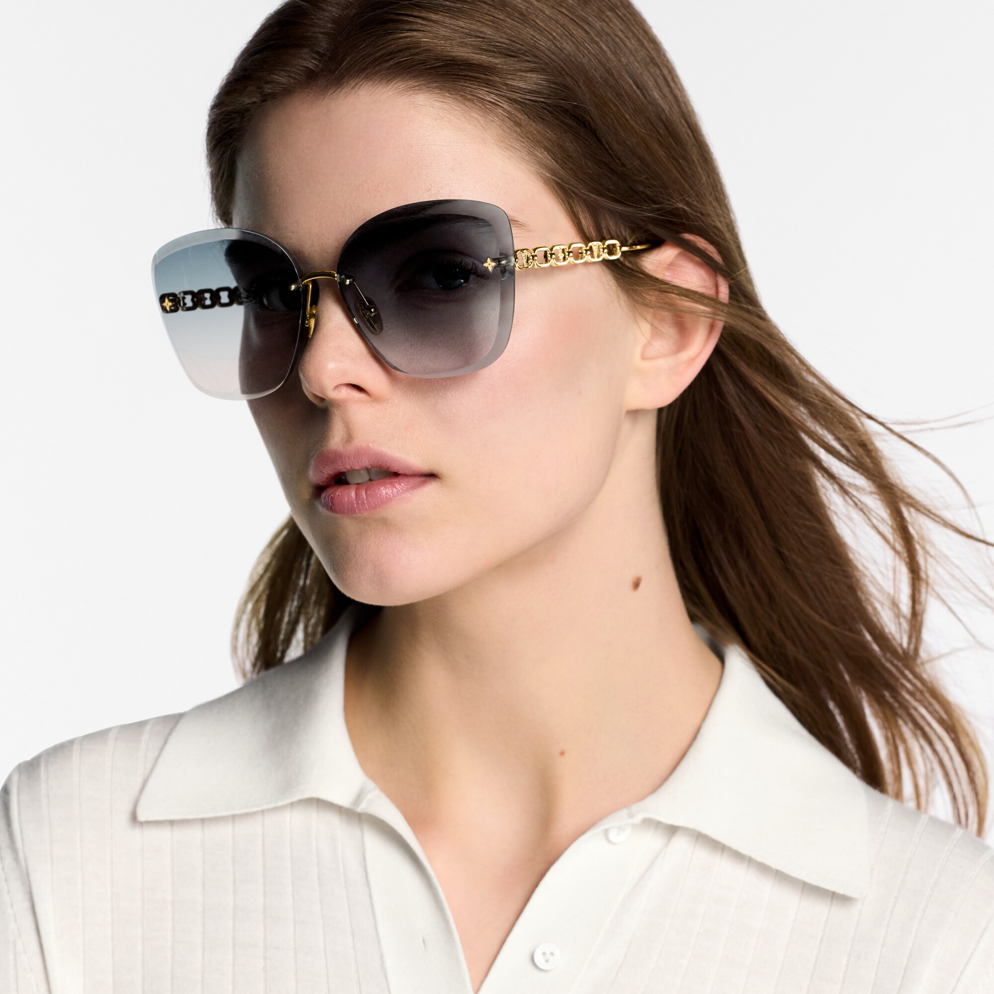 LV JEWEL ROUND CAT EYE 太阳眼镜 - LVS00 | 路易威登LOUIS VUITTON官方线上旗舰店