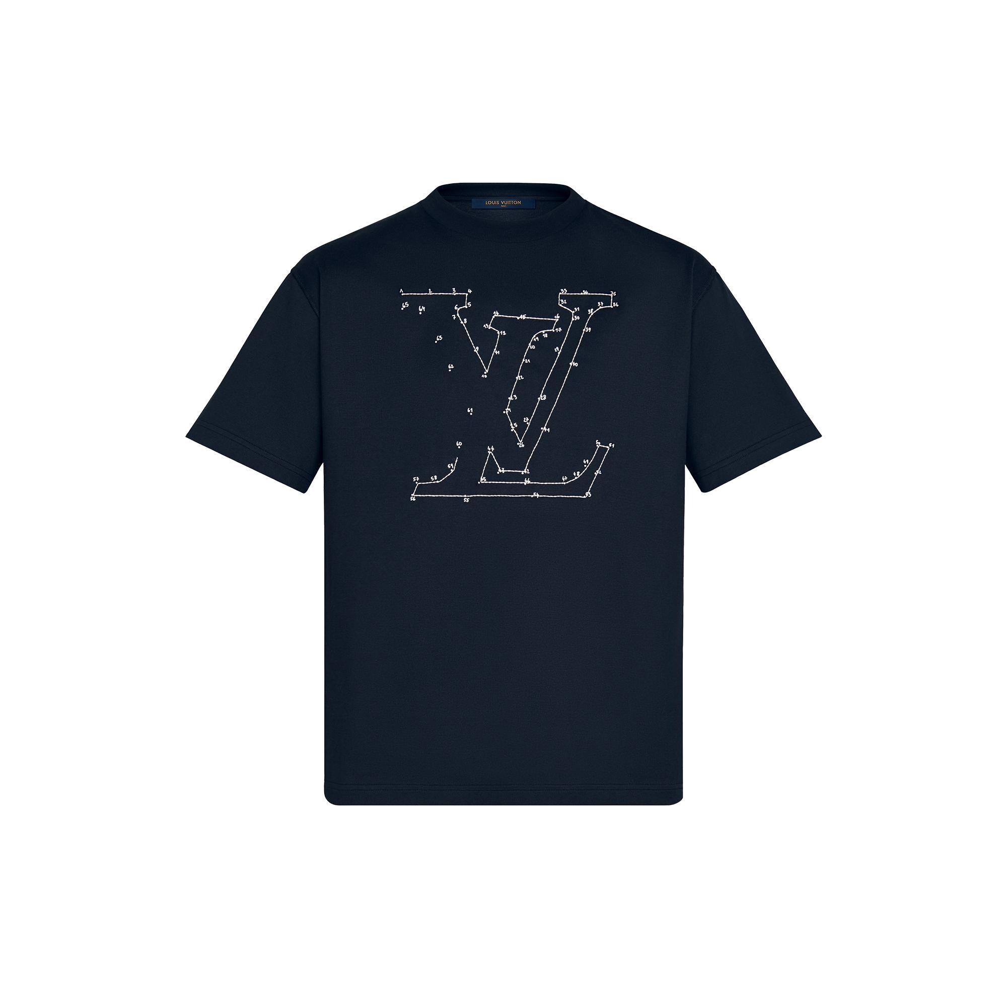 LV STITCH 印花刺绣 T 恤 - LV | 路易威登LOUIS VUITTON官方线上旗舰店