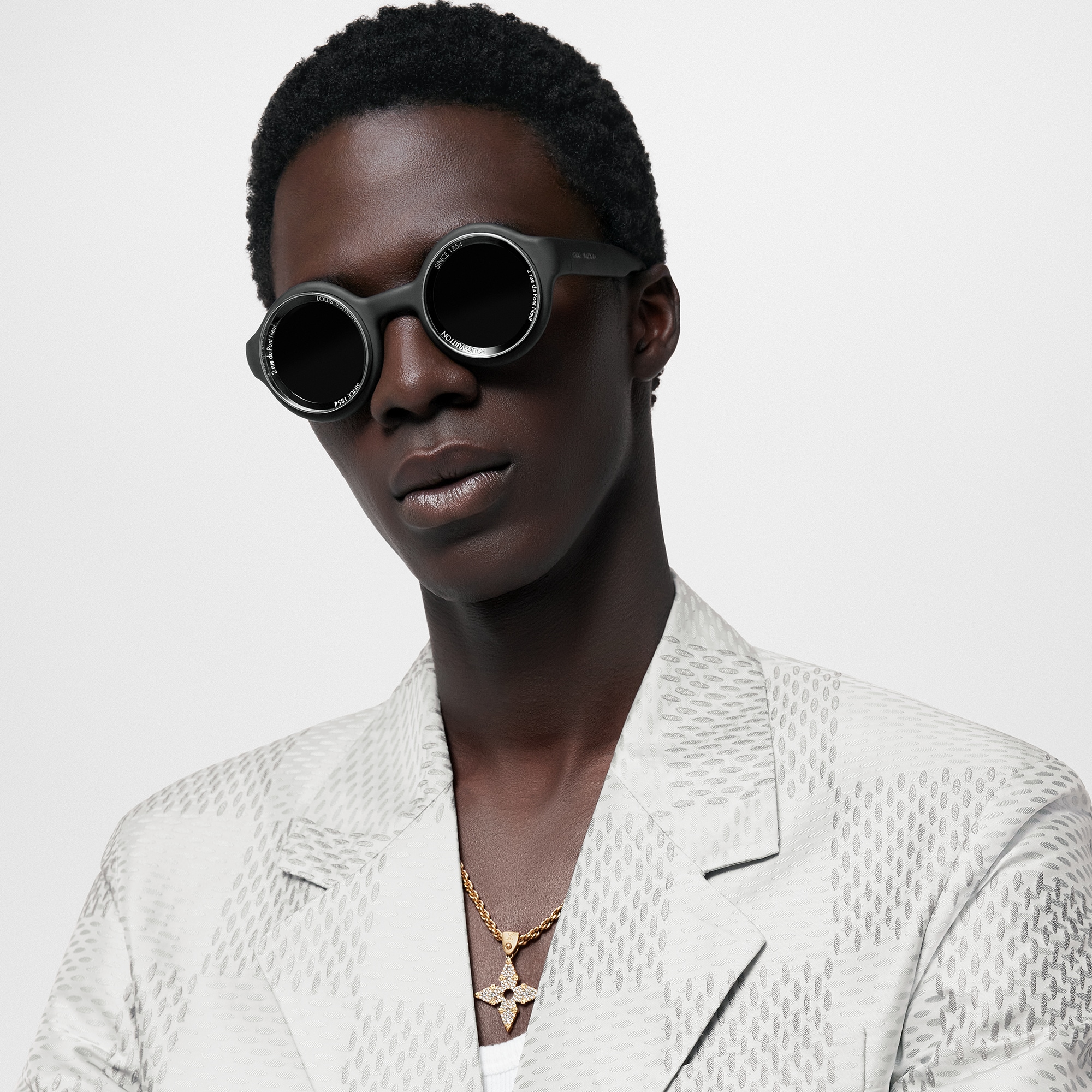 LV SUPER VISION ROUND 太阳眼镜 - LVS00 | 路易威登LOUIS VUITTON官方线上旗舰店